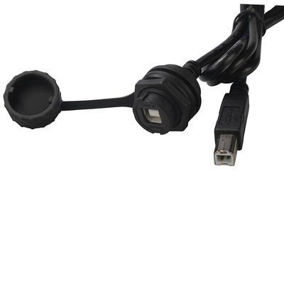 Waterproof Rj45 Ethernet Connector , Panel Mount Rj45 Ethernet Connector