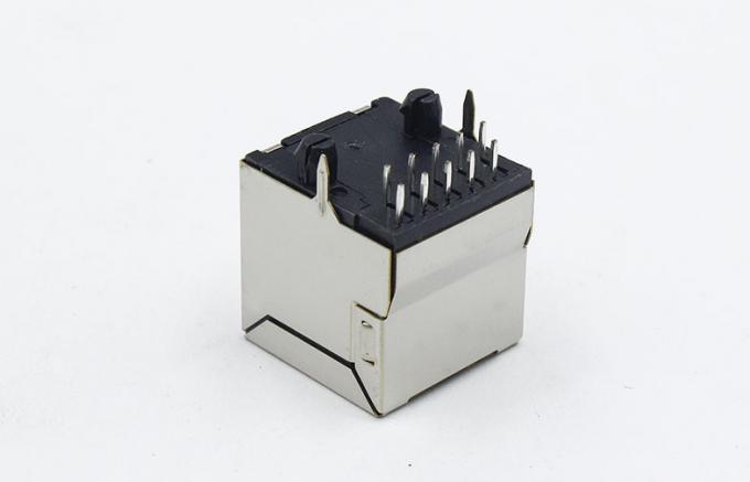 rj45 10 pin connector Free sample 180 Degree Shield Socket Network ...
