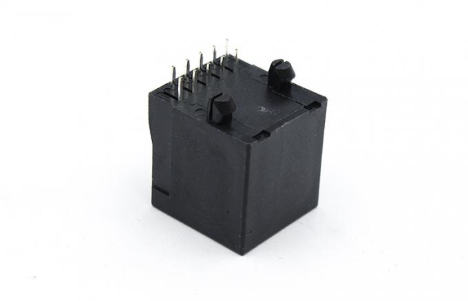 Factory supply good quality rj45 10 Pin connector with black Top Entry ...