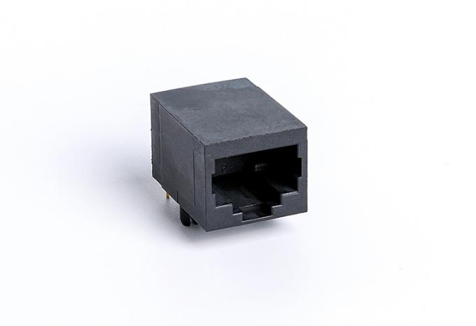 10 Pin RJ45 with 90 Degree Vertical Modular Female PCB Jack cat5e rj45 connector Price TM59A011SXX11