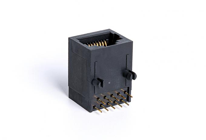 10 Pin RJ45 with 90 Degree Vertical Modular Female PCB Jack cat5e rj45 ...