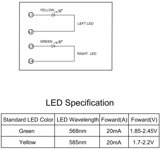 POE RJ45 Connector Single Port 1X1 Tab-Up 10/100Base-Tx TM311B01DAB213007